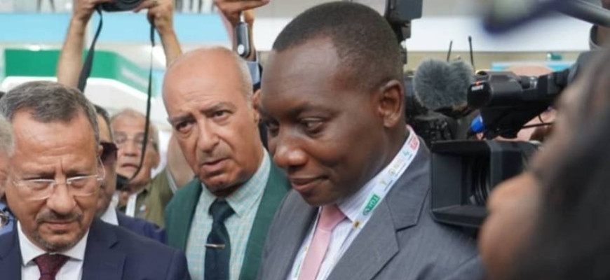 Visite du Ministre des Travaux Publics et des Infrastructures de Base ...